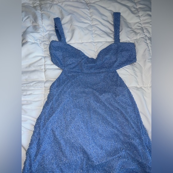 Oh Polly | Dresses | Oh Polly Cut Out Embellished Mini Dress | Poshmark